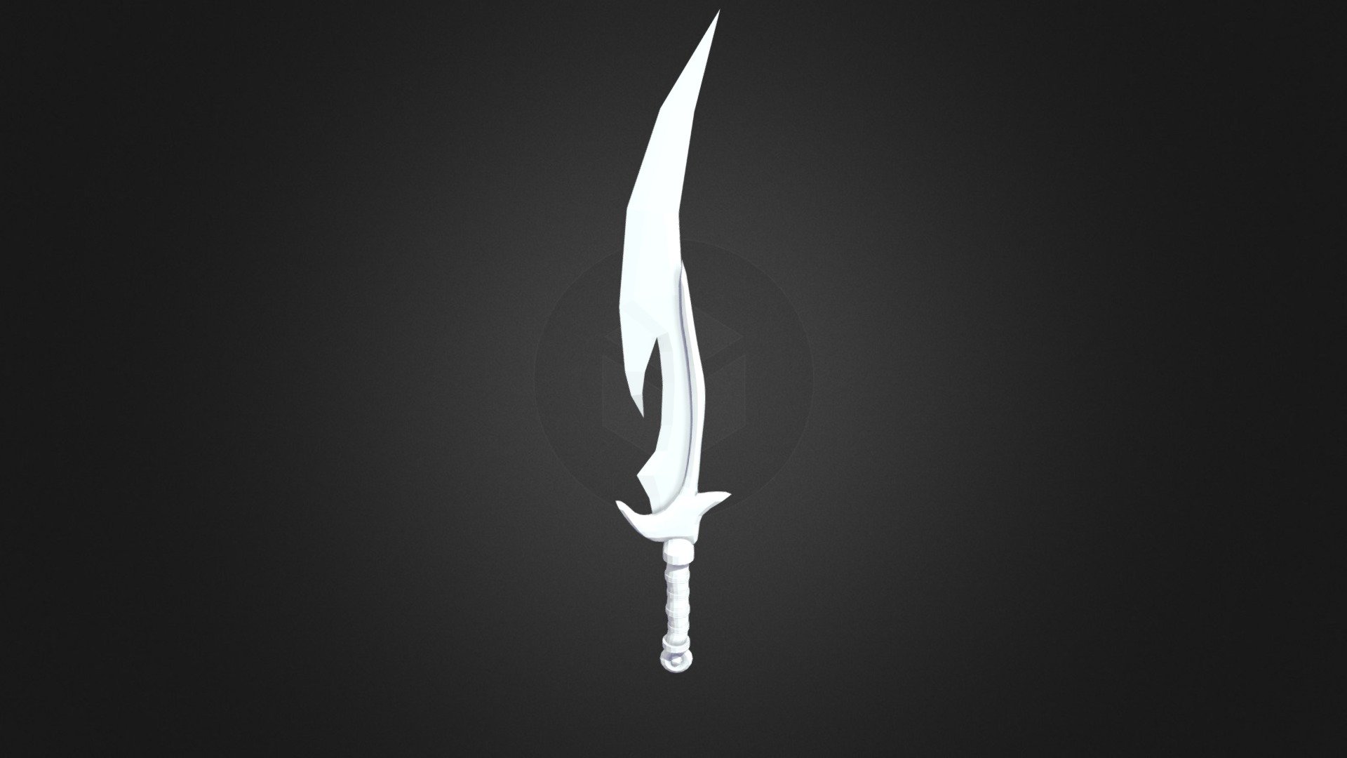Dagger (Week 1 School Project) - 3D model by Alex V. (@roze-) [6b6cd0c ...