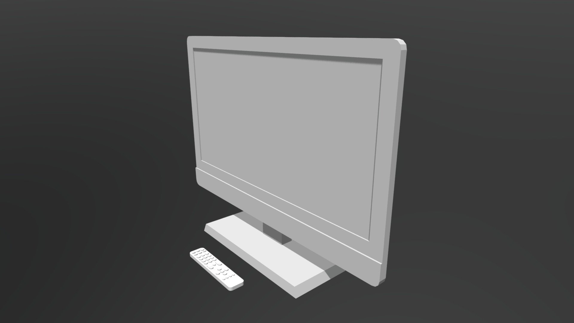 TV (Low Poly) - Download Free 3D model by game_travel [6b6cdd6] - Sketchfab