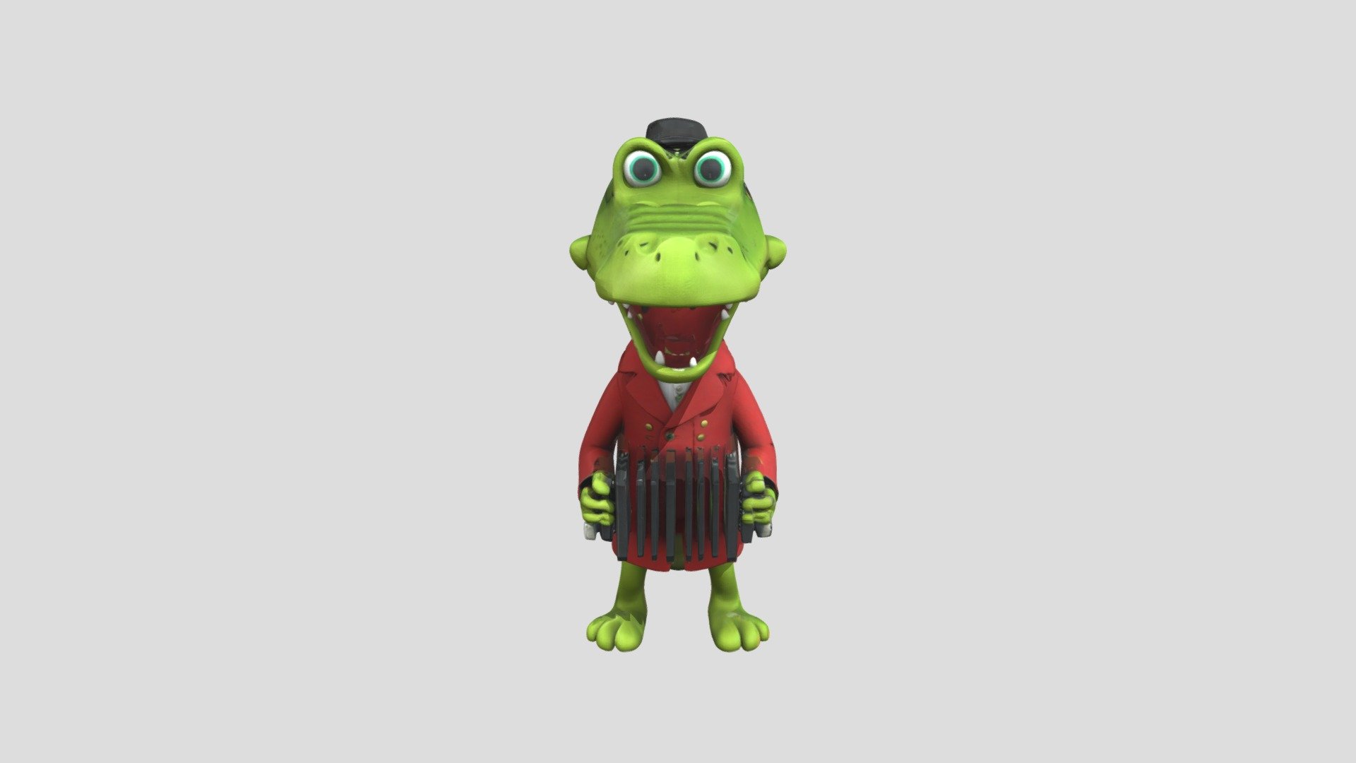 gena the crocodile - Download Free 3D model by silas.polley [6b6d0be ...