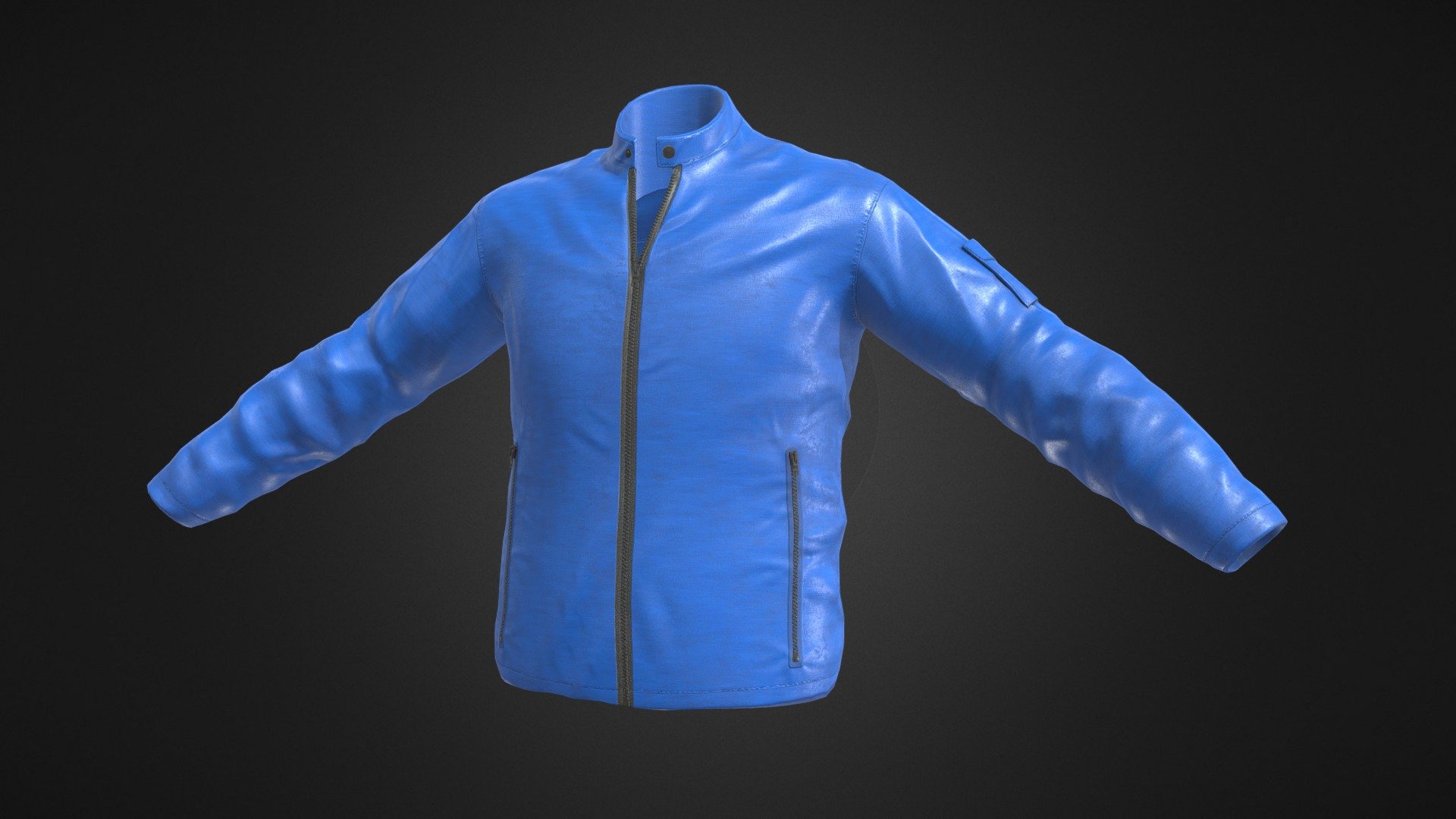 DKNY Rain Jacket 3D Model - 3D model by Griffen Lawrence (@griffenl ...