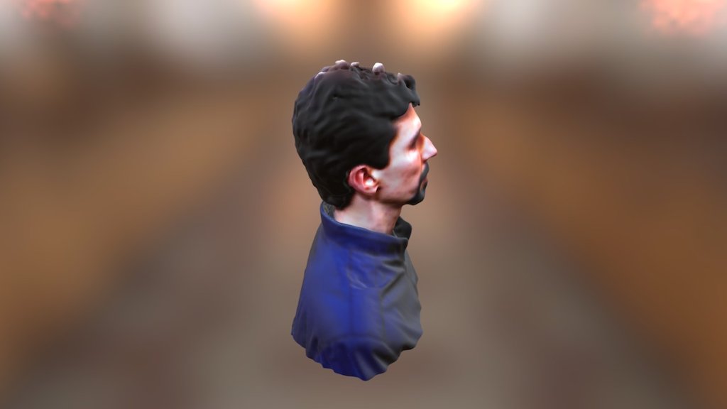 3D Scan - Face - Download Free 3D model by eddden [6b6dbdb] - Sketchfab