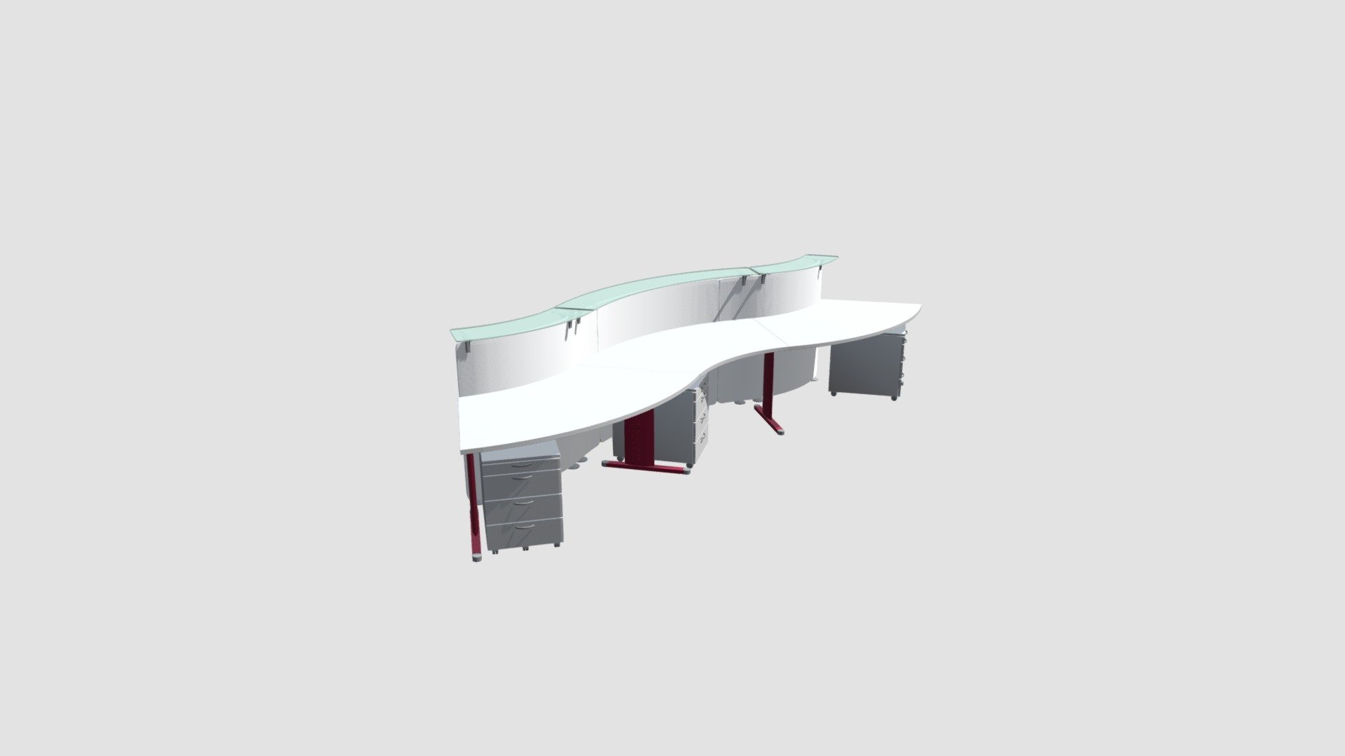 office desk - Buy Royalty Free 3D model by Evermotion [6b6dfc0 ...