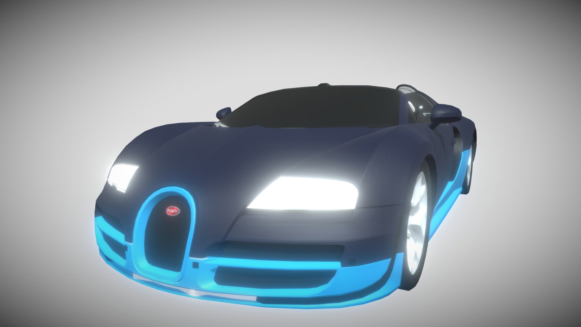 Bugatti Veyron 16.4 - Download Free 3D model by JUSTGAME [6b6ea2c ...