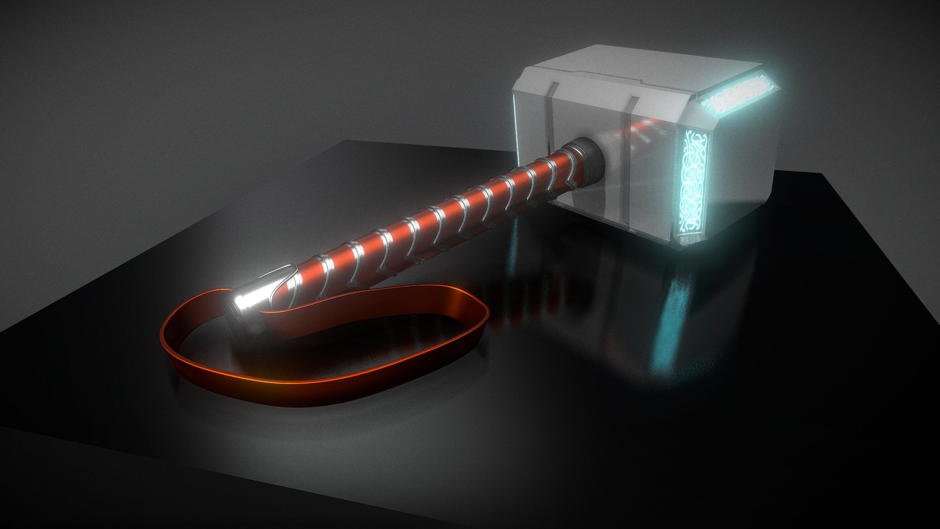 Mjolnir - 3D model by Shaun.Yuen [6b6f889] - Sketchfab