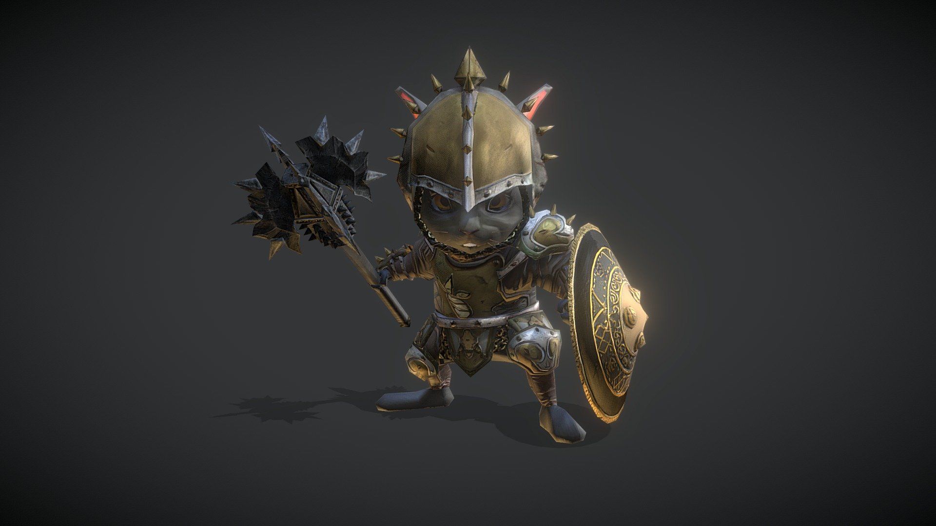 Rabbit Soldier B - 3D model by Tokiyoshi Takaya (@takayatokiyoshi ...