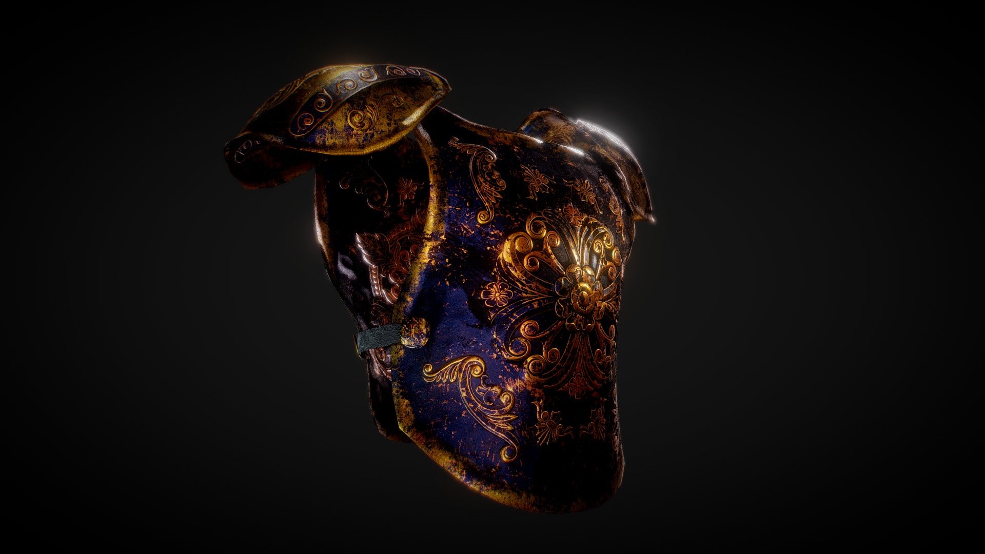 Armor of The Golden Leaf - 3D model by Nakyo (@NakyoIK) [6b71dbb ...