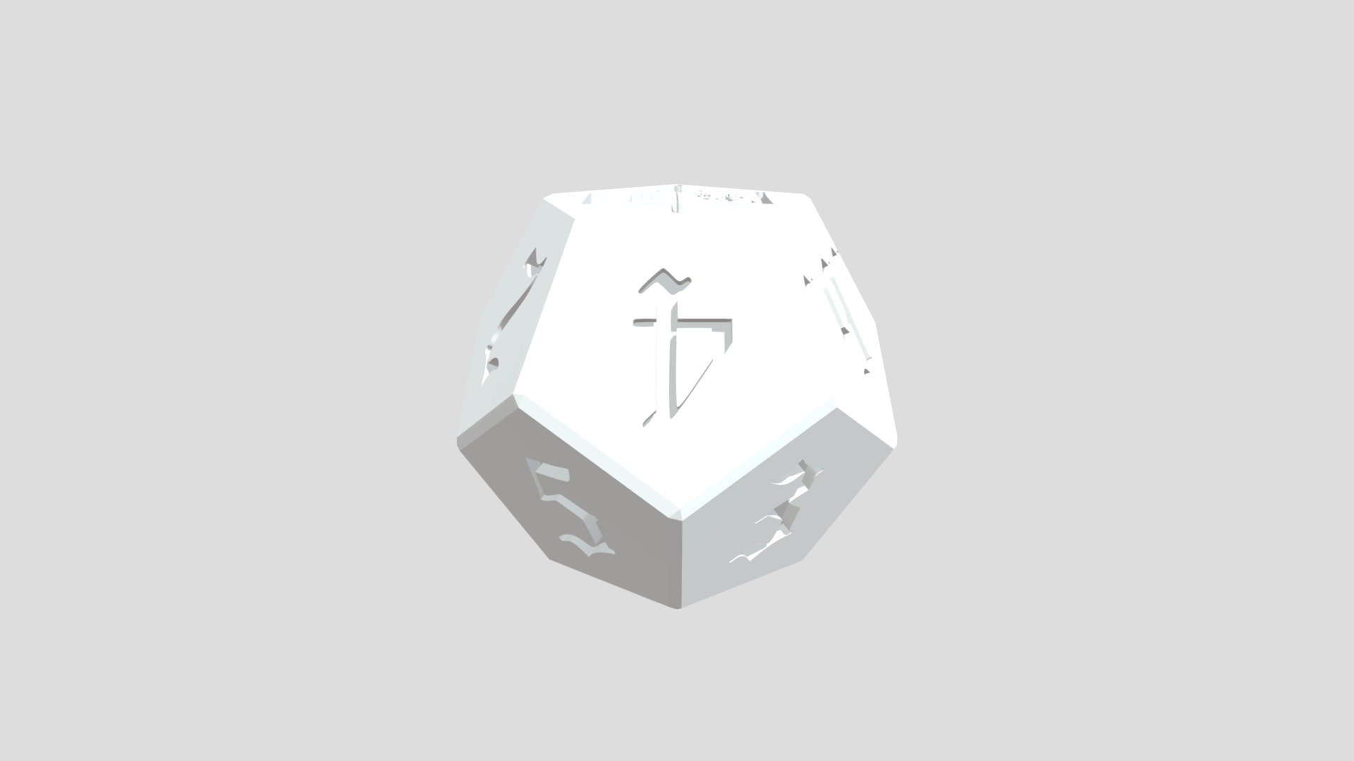 Custom D12 - 3D model by thysto [6b729b9] - Sketchfab