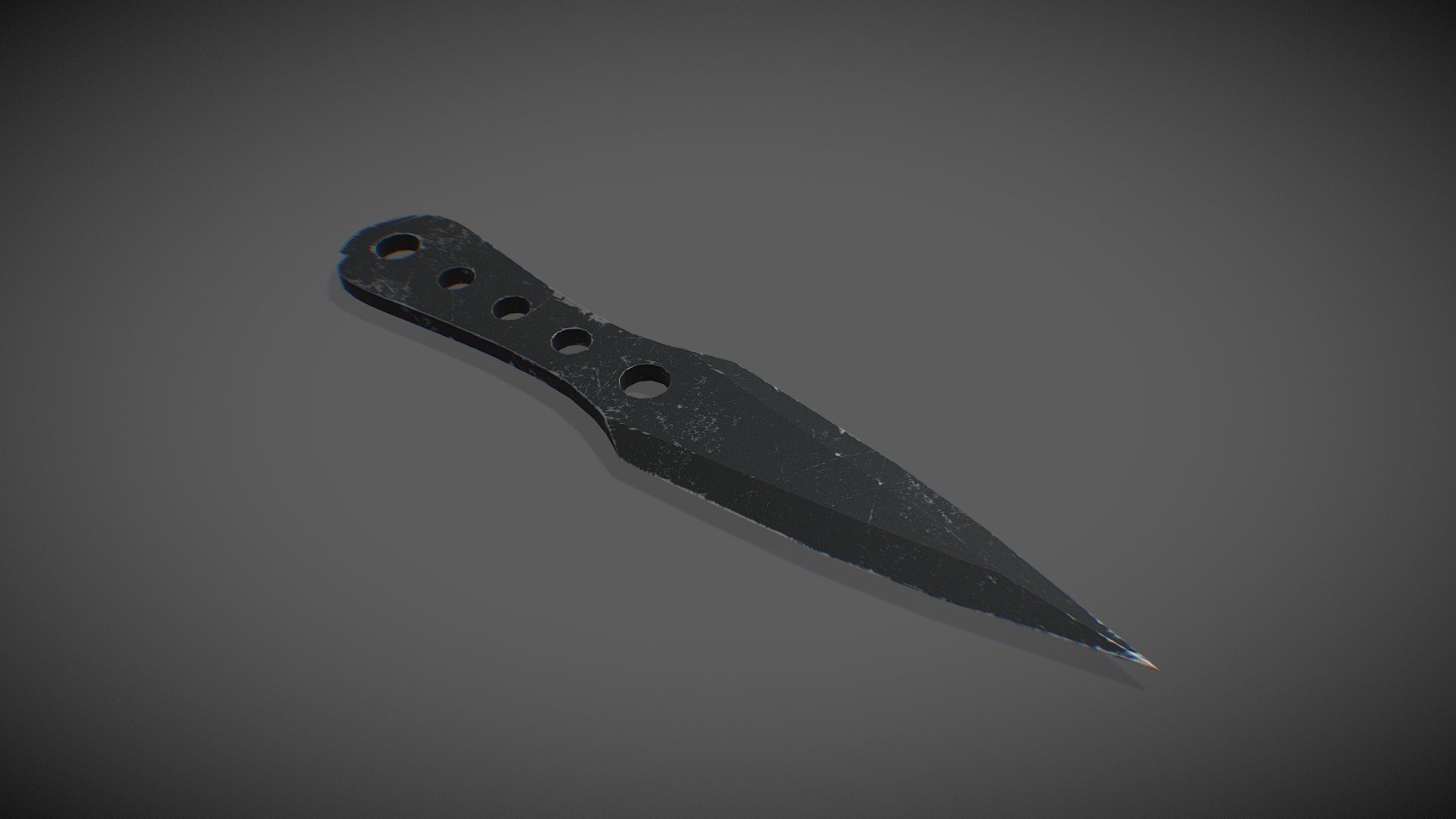 Throwing Knife - Download Free 3D model by art0f_joe [6b729d2] - Sketchfab