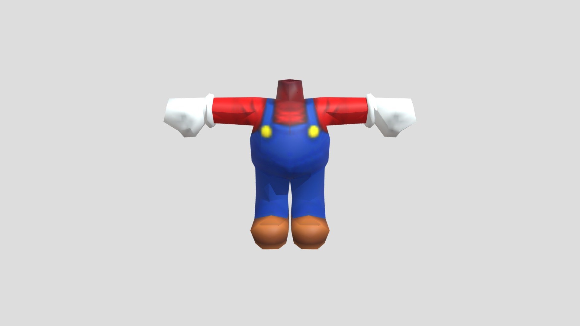 Mario model - Download Free 3D model by DokigerElRojito [6b76841 ...