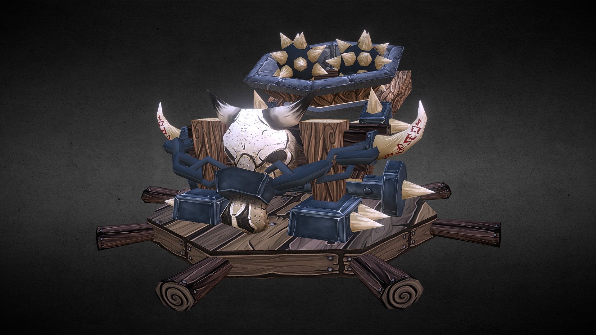 Orc Spike Thrower Tier 1 - 3D model by Many-Worlds (@manyworlds ...