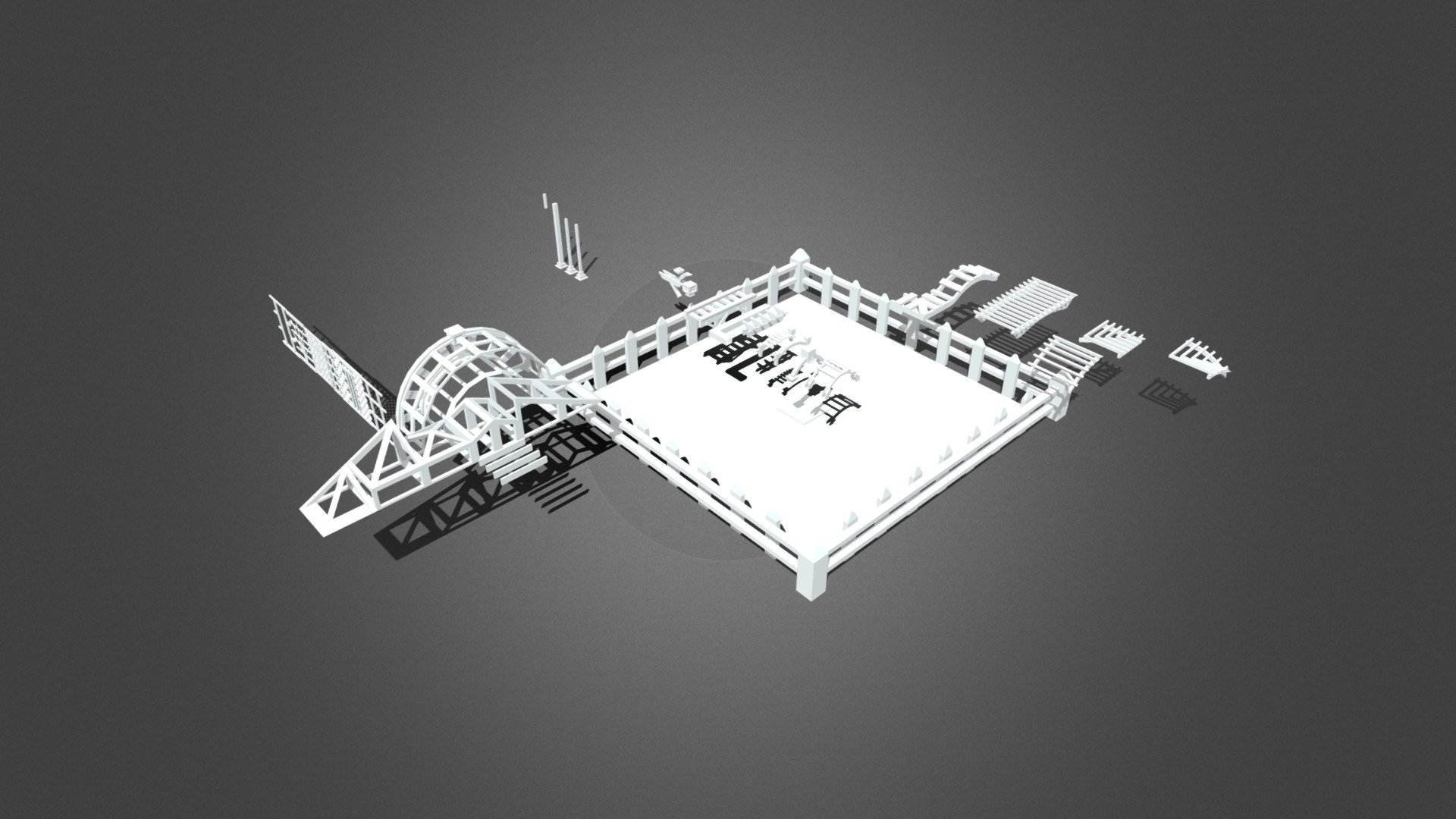 Trellis wip - Download Free 3D model by e-restrepo1114 ...