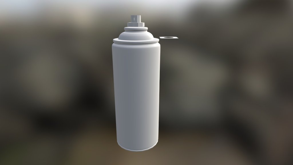 Spray Can - 3D model by Bellociraptor [6b777a7] - Sketchfab
