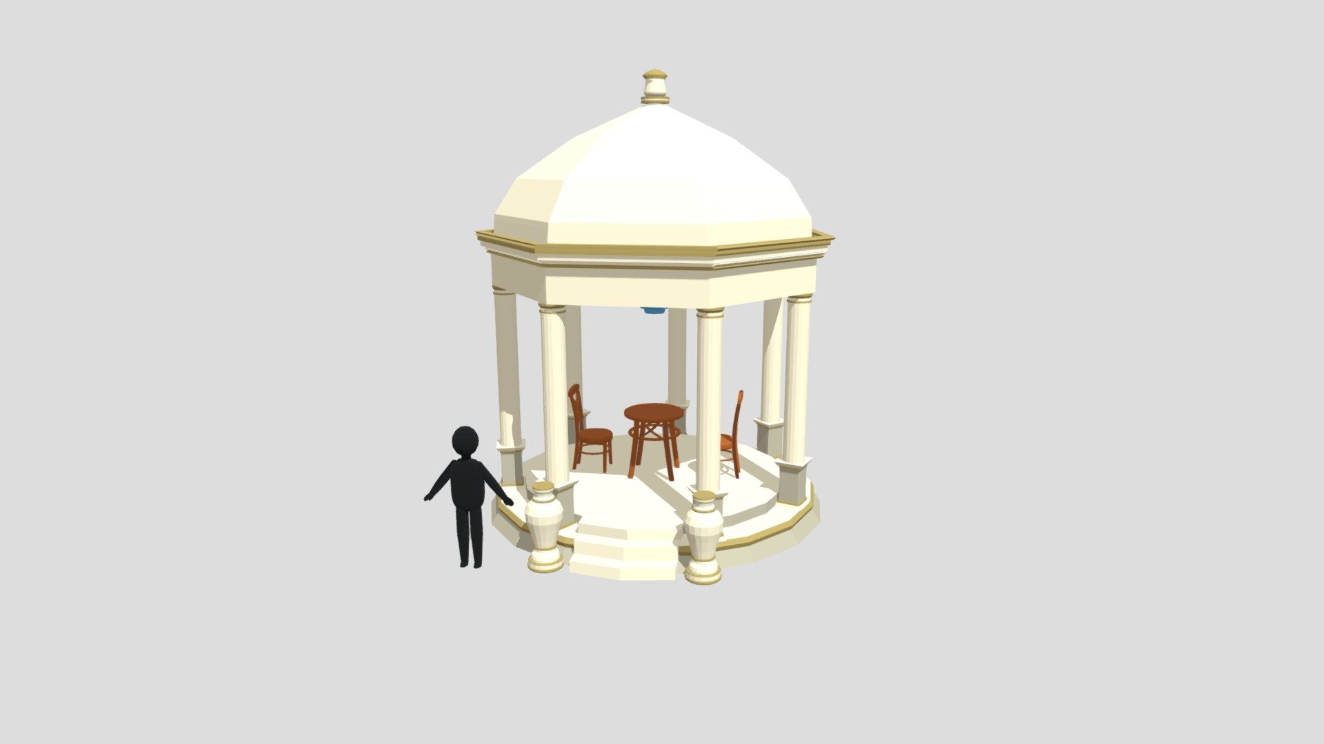 Sky Gazebo - 3D model by Kayla CL (@kaylacl) [6b79394] - Sketchfab