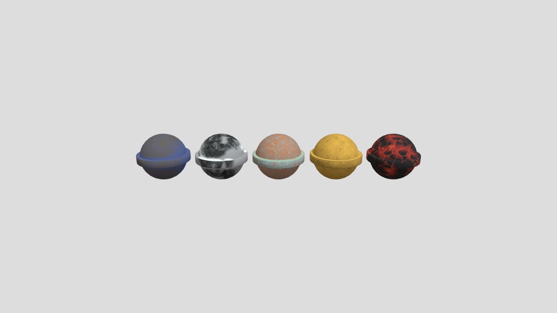 spheres - 3D model by mcbowen2 [6b7a681] - Sketchfab