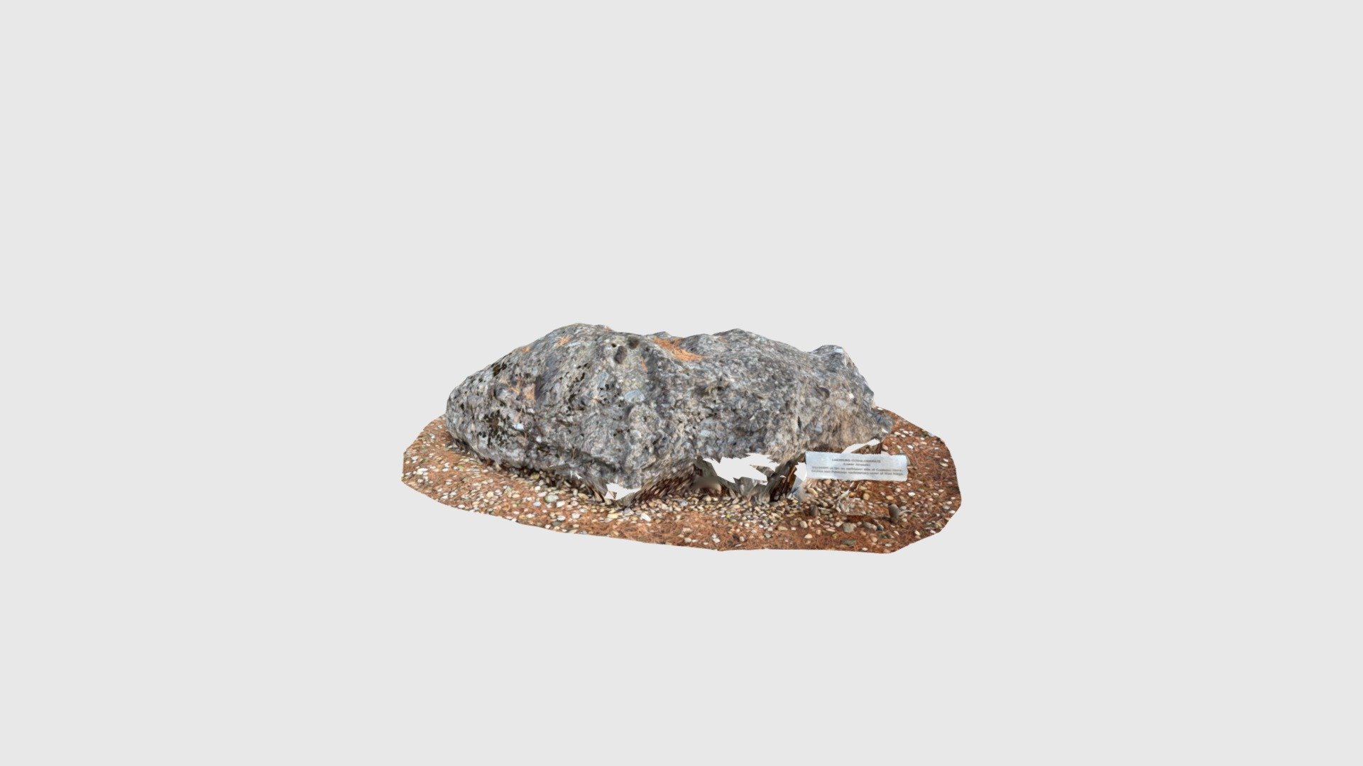 Leesburg Conglomerate- USGS Rock Garden. Reston, - Download Free 3D ...