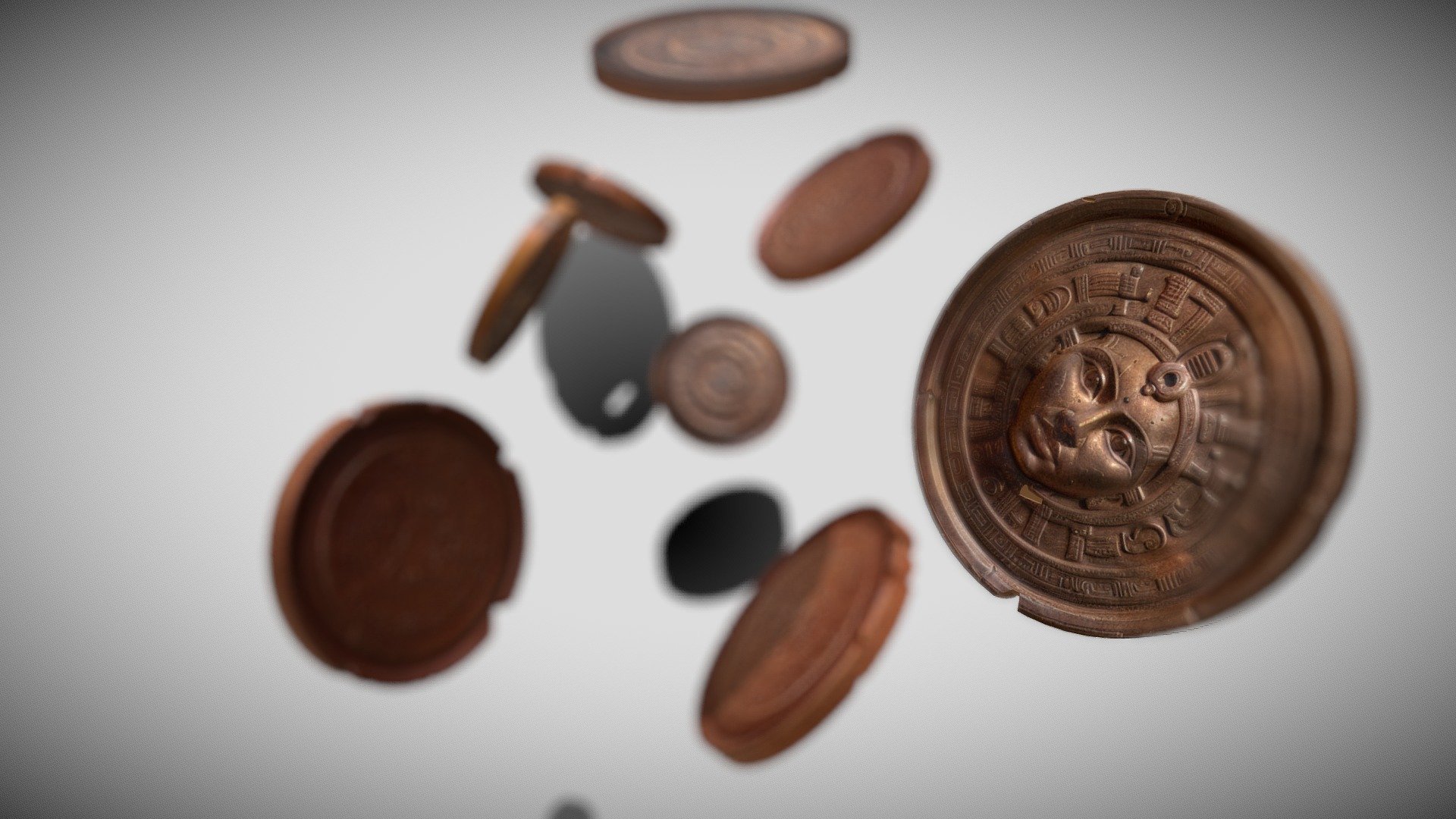 Coins from Atlantis - 3D model by Daniel Sandner (@quantumlab) [6b7bd8d ...