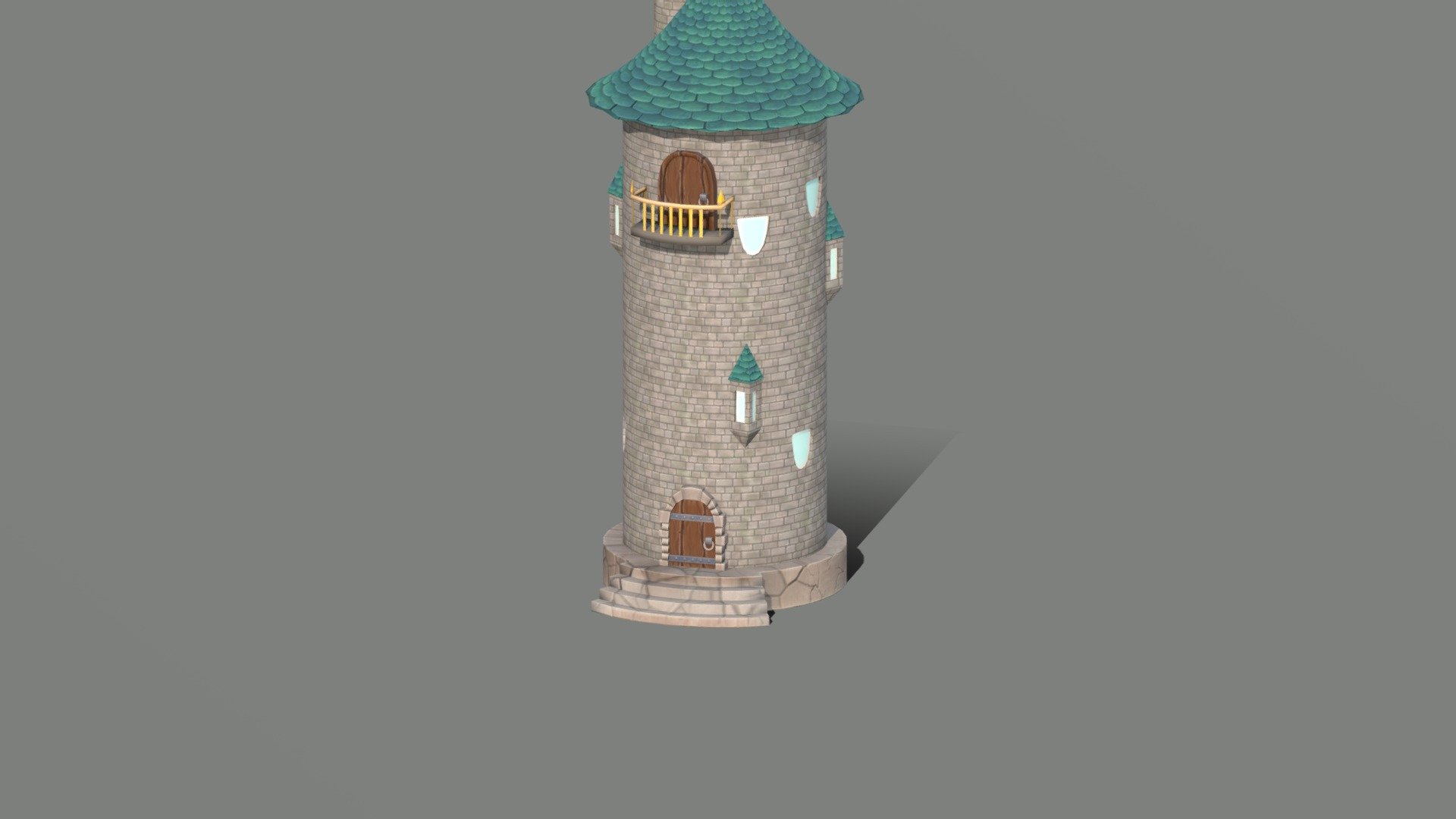 Stylized_Tower_UE5 - 3D model by jsorens (@Jotunungen) [6b7c246 ...