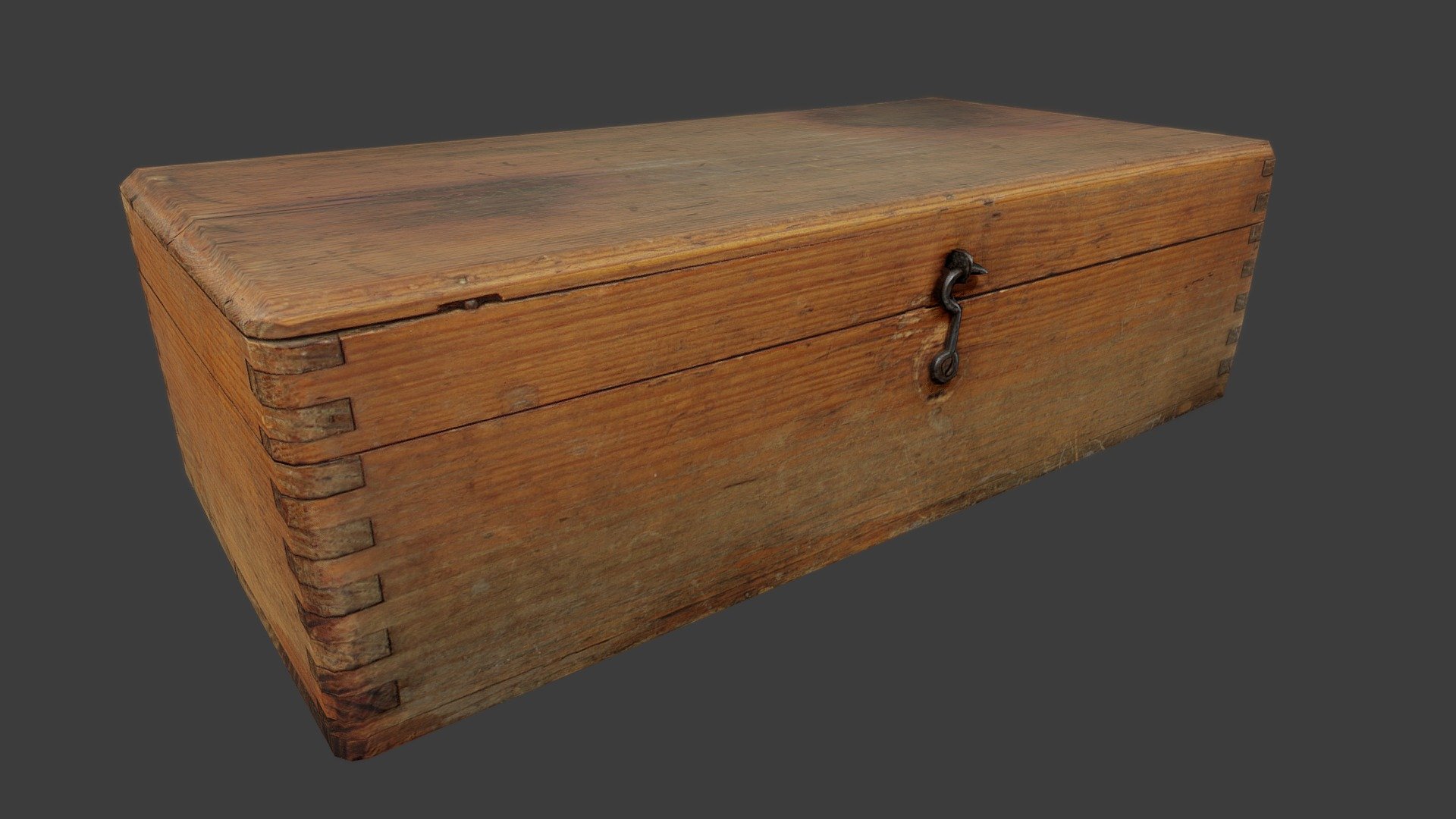 Old Wooden Box - Low Poly - Photogrammetry - 3D model by GAMEGRAMMETRY ...