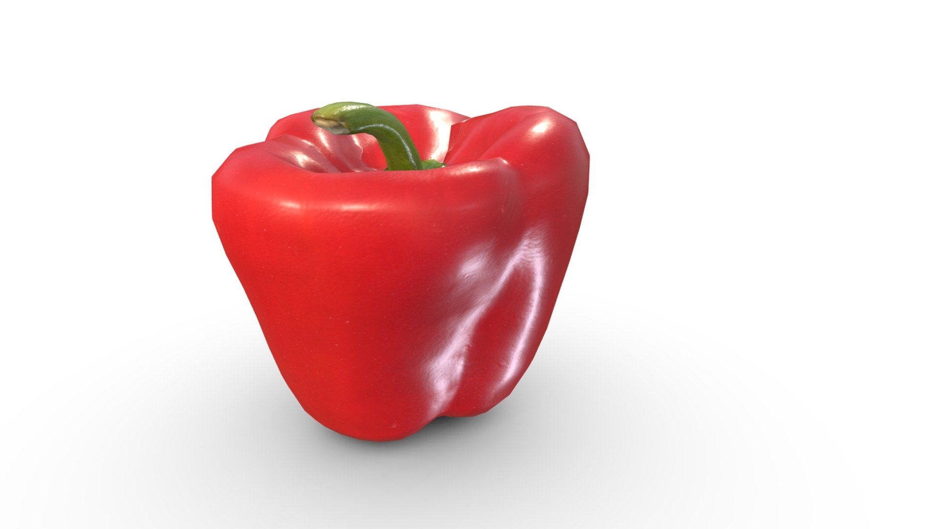 Red Capsicum - Buy Royalty Free 3D model by BrightVisionGame [6b80762 ...