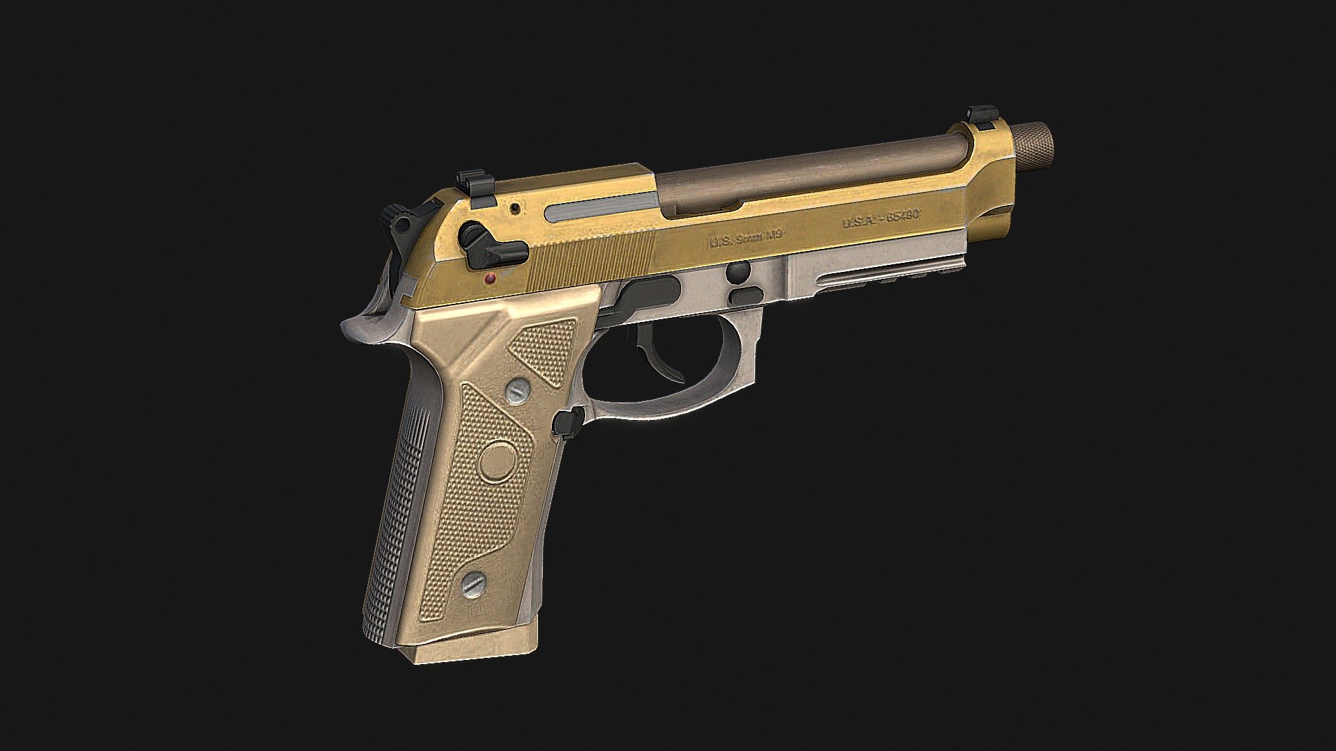 M9 Tan (a3) - 3D model by momsboxtv [6b8252f] - Sketchfab