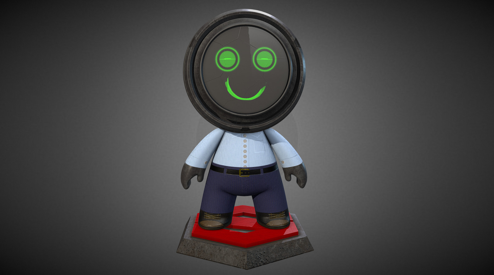 Meet Mat - Lil MatMan - 3D model by DilutedEgo [6b84027] - Sketchfab