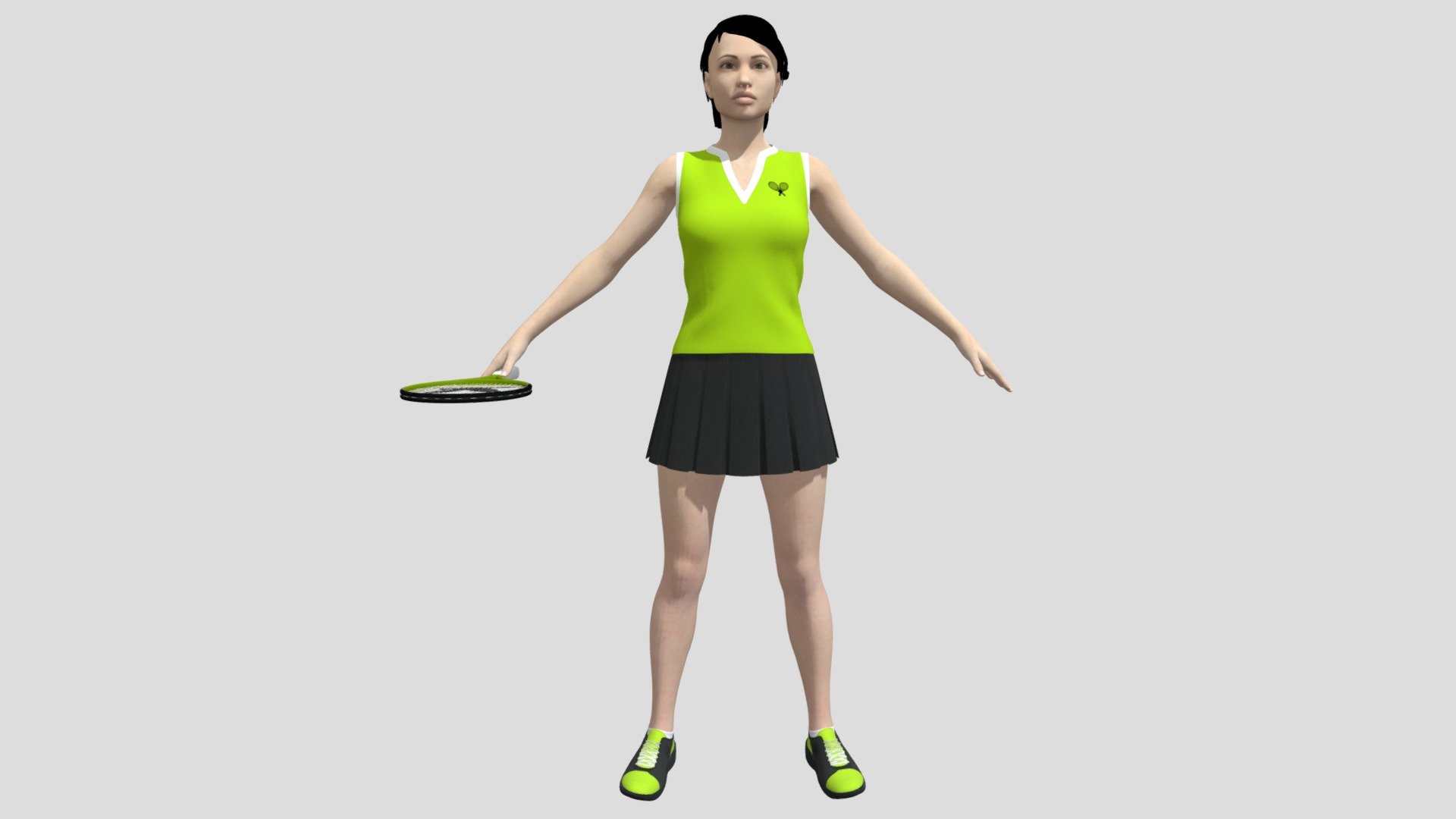 Tennis Player - Buy Royalty Free 3D model by trish.j2109 [6b84f27 ...