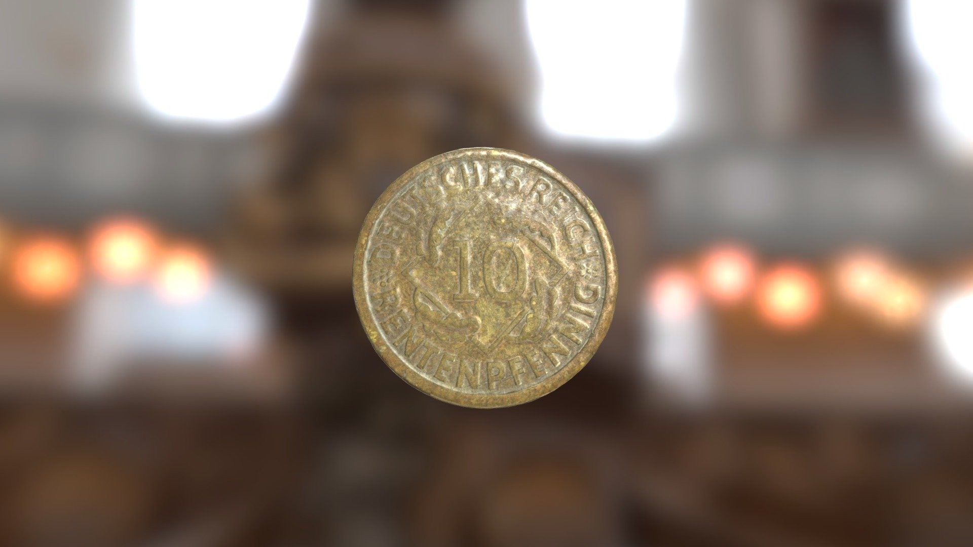 10 Pfennig - Download Free 3D model by andrey_R [6b8625e] - Sketchfab