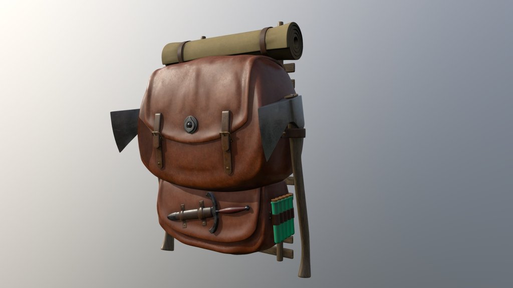 backpack - A 3D model collection by jarntag - Sketchfab