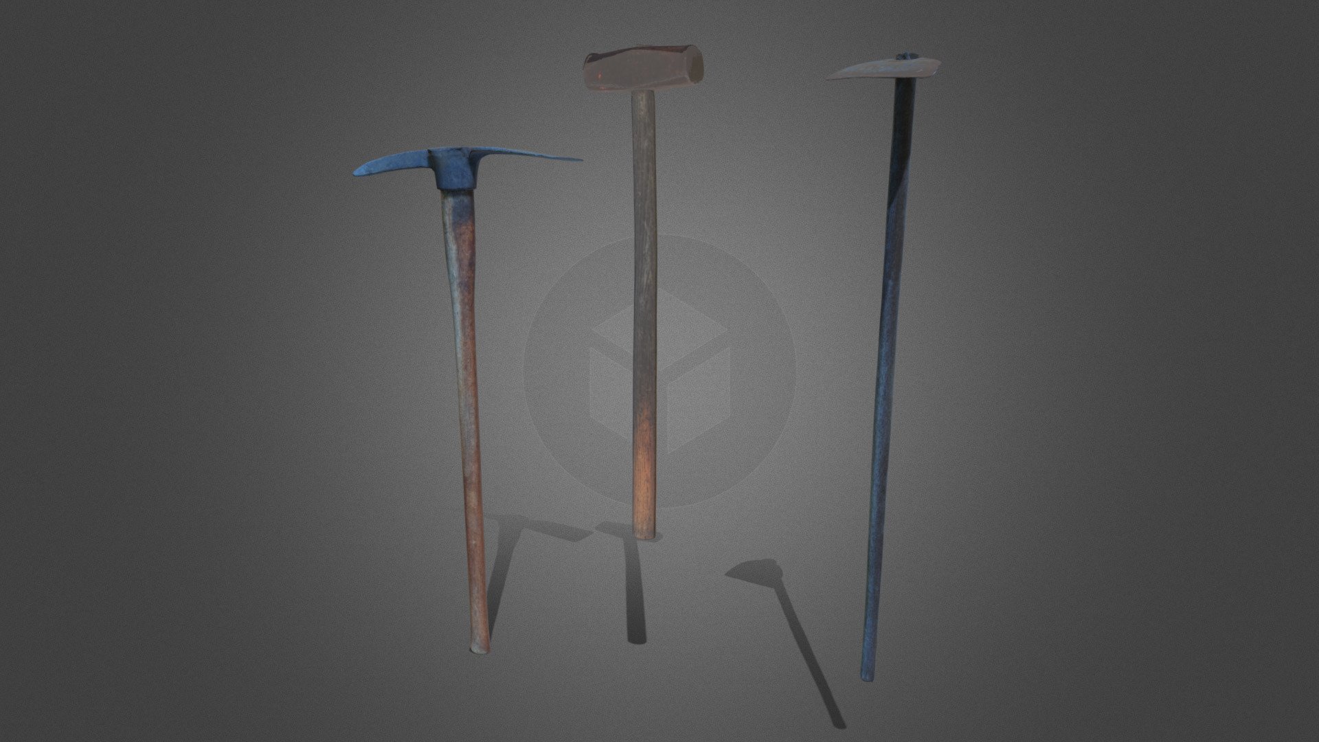 Rusty Tools - My first Photogrammetry - Download Free 3D model by ...