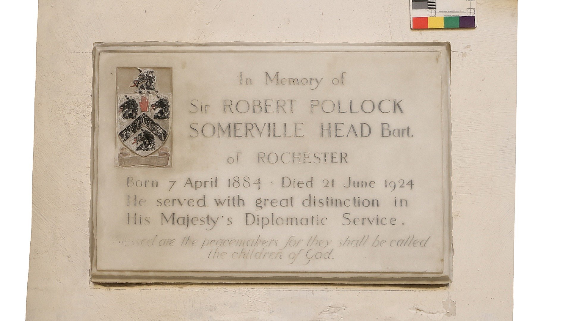 Sir Robert Head memorial d.1924 - 3D model by Rochester Cathedral ...