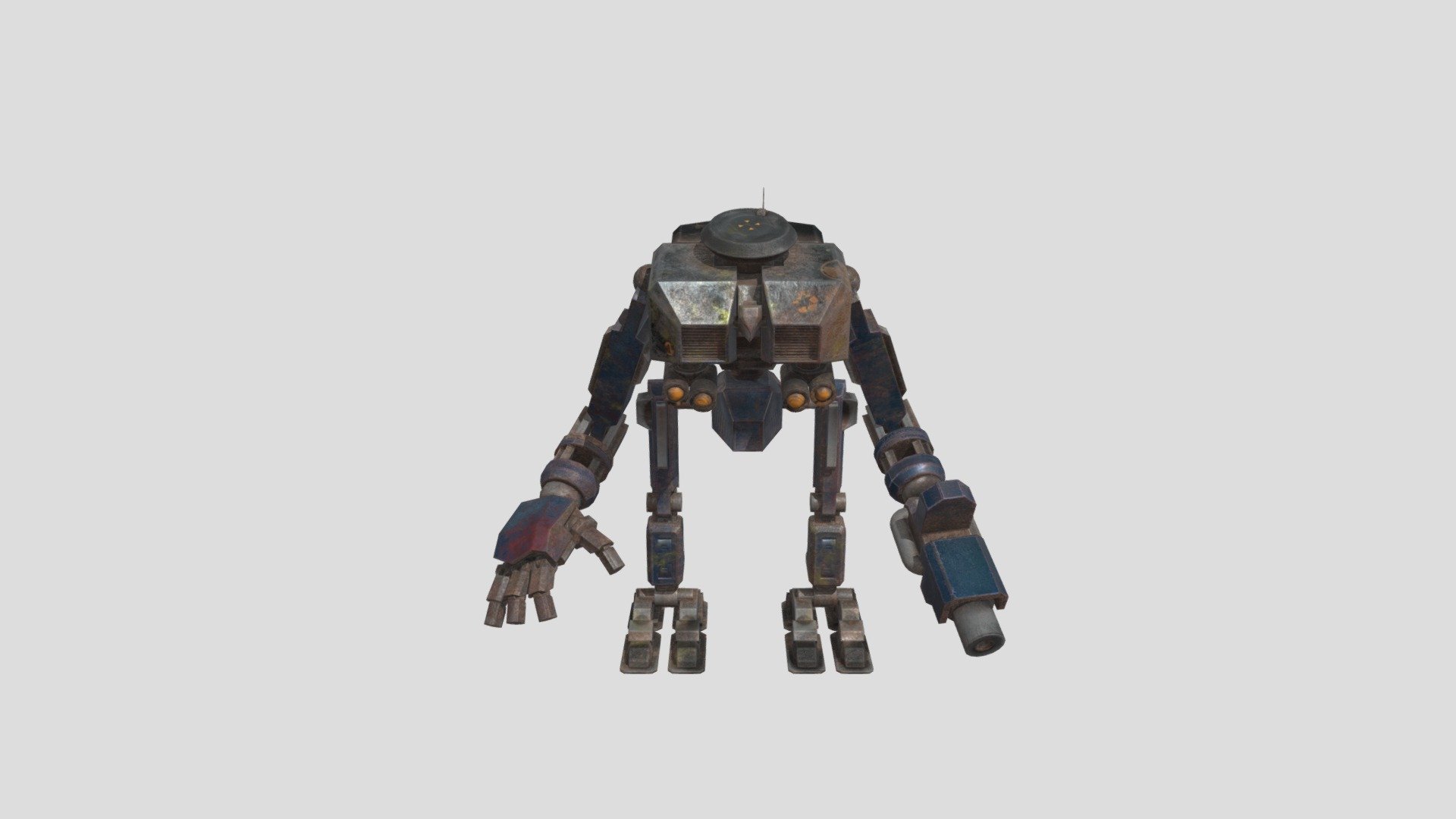 Bot Material Showcase - 3D model by Jordan (@JSommer) [6b87fe3] - Sketchfab