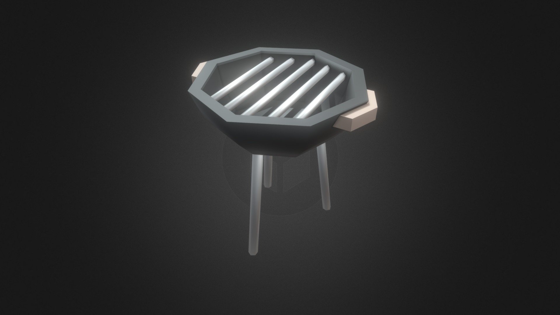 Household Props Challenge Day #21 - Grill - 3D model by Liberi Arcano ...