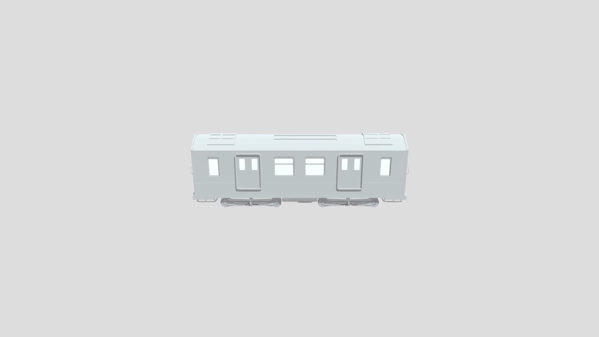 Subway Train - Download Free 3D model by Radognar [6b8a5ea] - Sketchfab