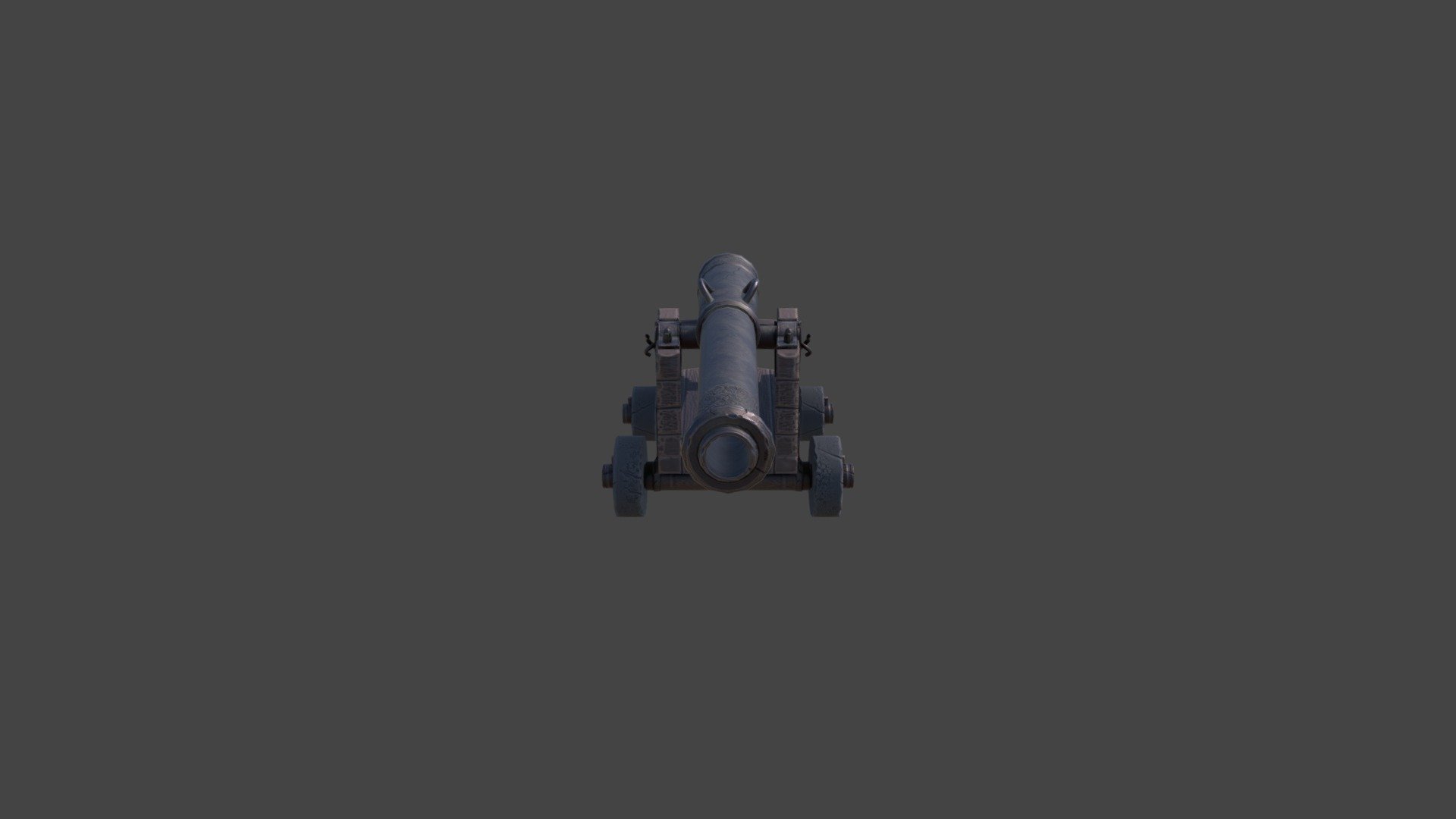 Textured Cannon - Download Free 3D model by HelixTyphoon [6b8af29 ...
