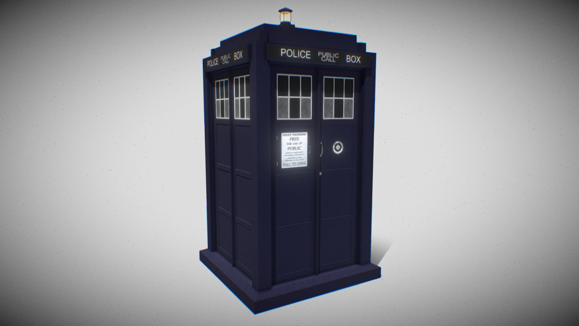 11th/12th Doctor's Tardis - 3D model by Tenakin [6b8b31c] - Sketchfab
