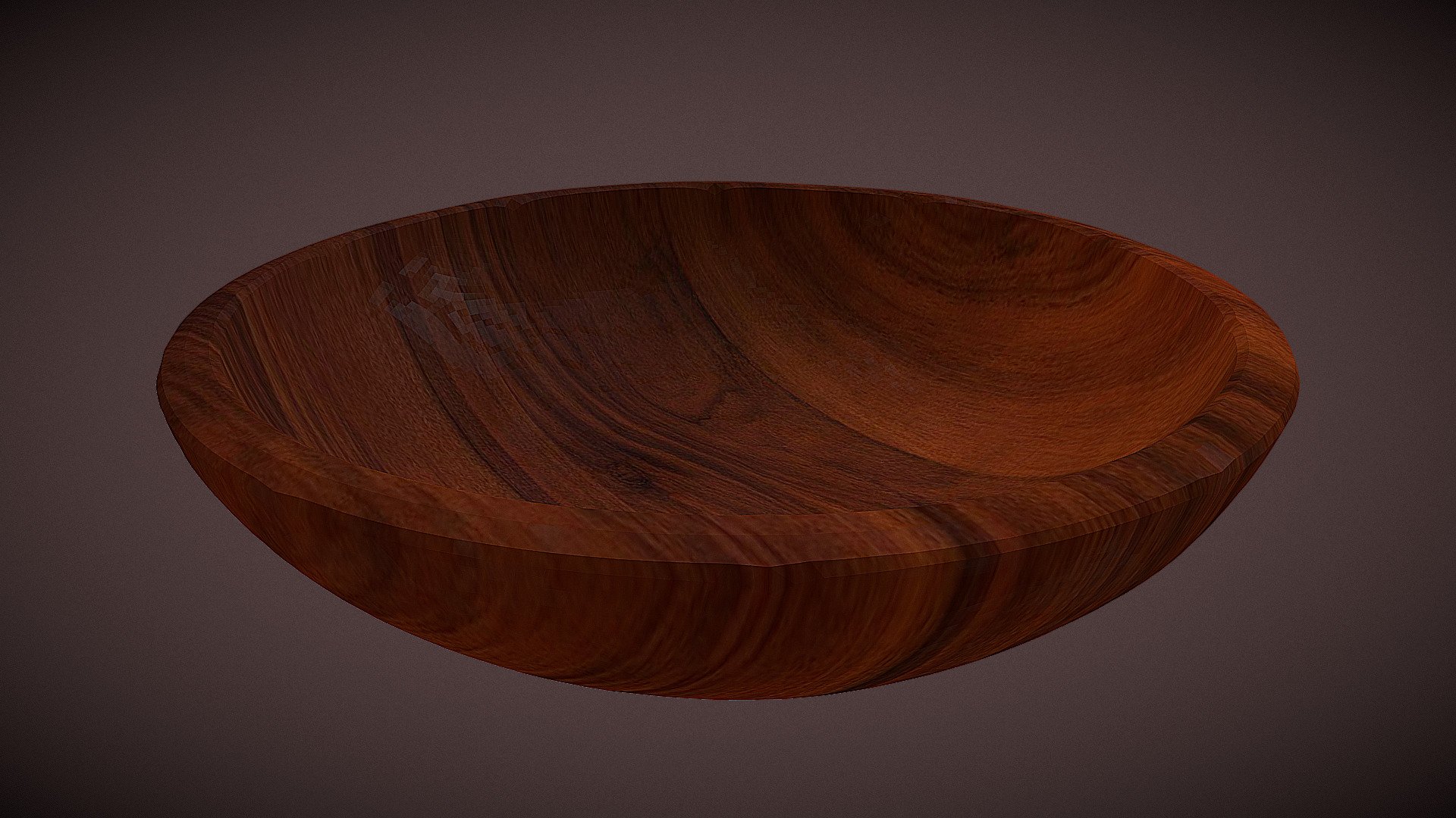 Wooden Bowl - Download Free 3D model by MIKErowaveoven [6b8ba20 ...