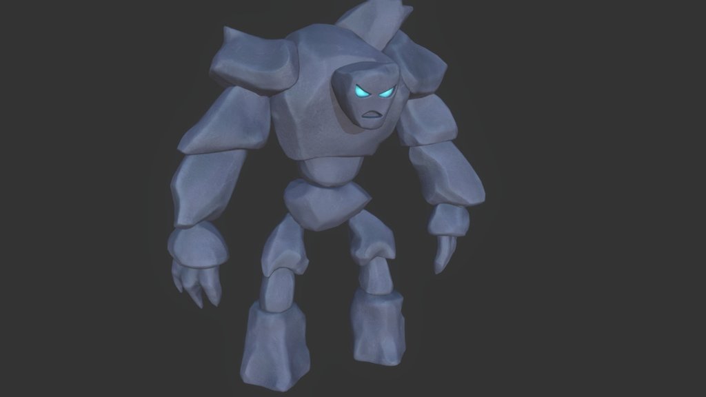 CAST Golem - 3D model by isabelfernandez [6b8d3a6] - Sketchfab
