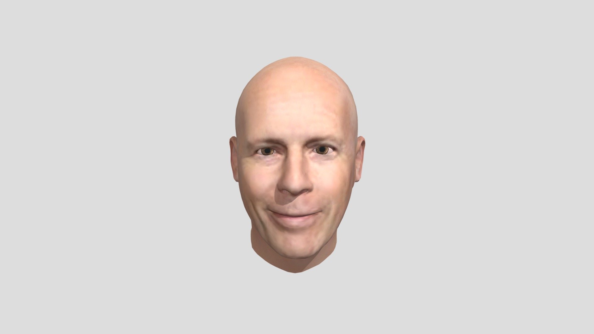 Bruce Willis Avatar Head - 3D model by romanbridge [6b8dc26] - Sketchfab