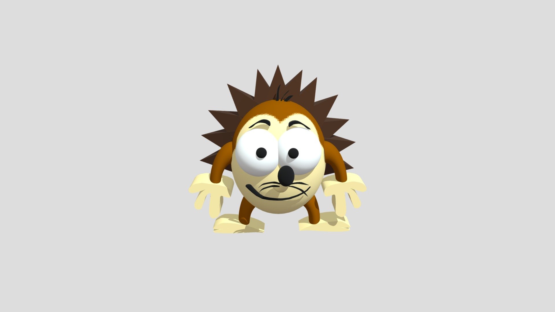 Egor The Hedgehog 3D model - Download Free 3D model by ...