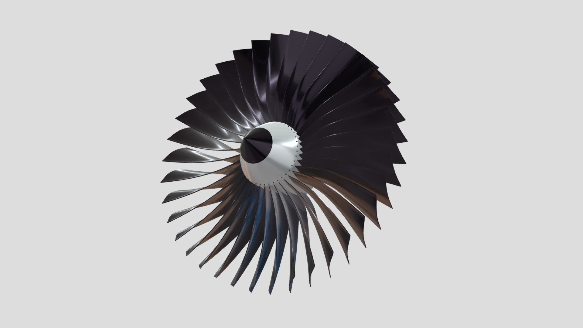 Turbine Engine Blade - Download Free 3D model by pira.midale [6b8eb8f ...