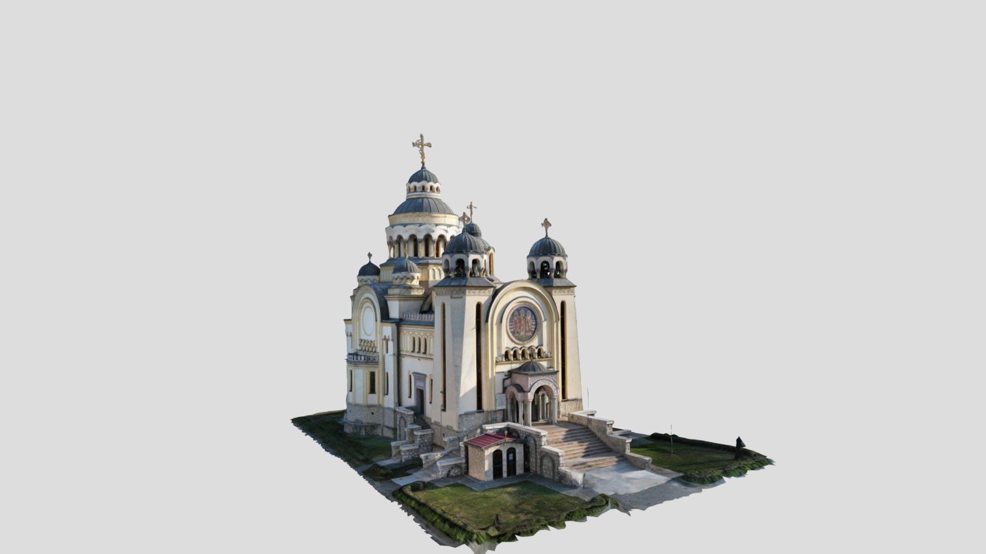 Aiud Cathedral - Download Free 3D model by Stv_grammetry (@Drone ...