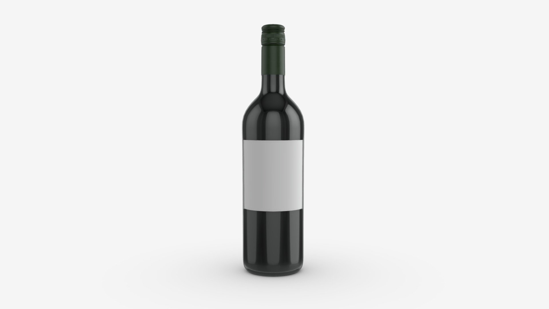 Wine bottle 1L mockup 19 - Buy Royalty Free 3D model by HQ3DMOD ...