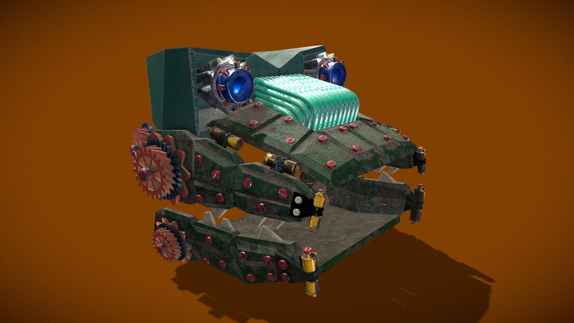 Head Robot - 3D model by felipe forero (@est.felipe.forero) [6b912cc ...
