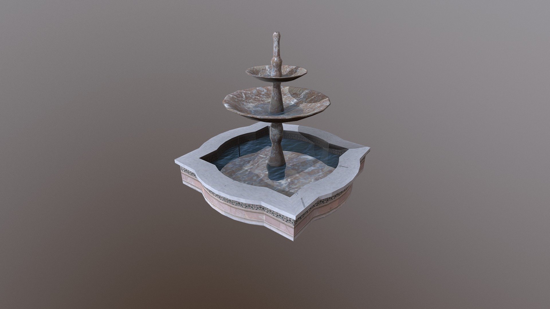 Low Poly - Prop Fountain - 3D model by Serneelsstijn [6b91cc4] - Sketchfab