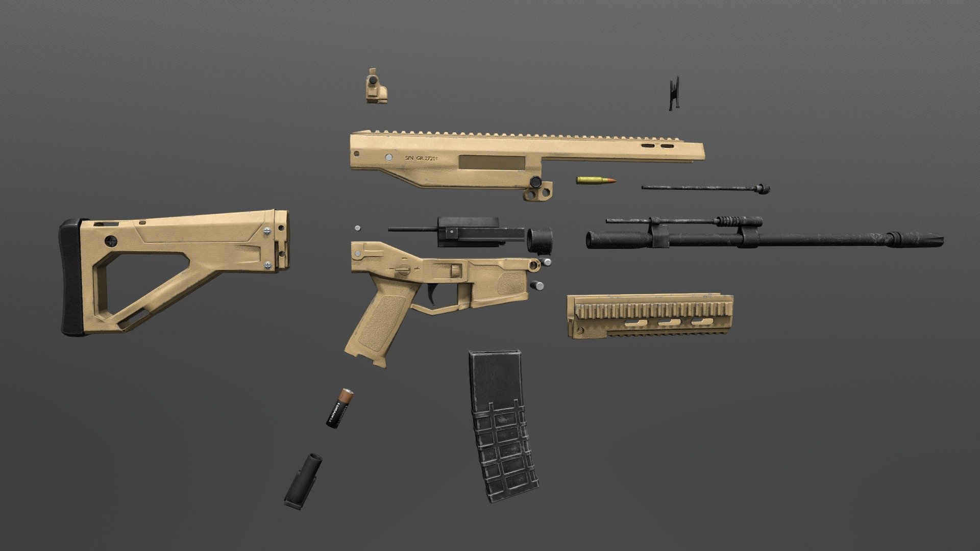 ACR Exploded - 3D model by Joe1029 [6b9333c] - Sketchfab