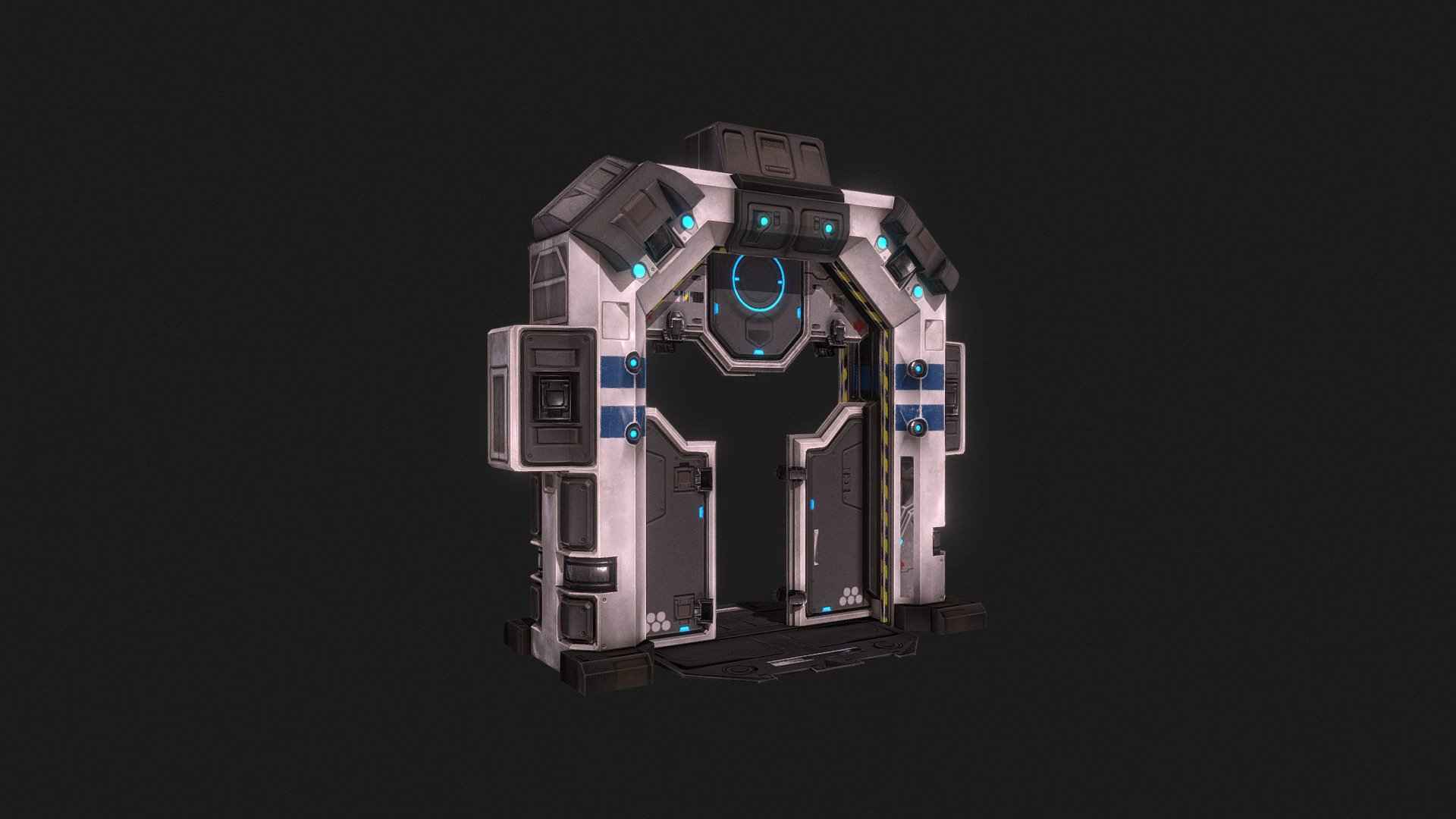 Door Open - 3D model by James Lewis (@gojalgo) [6b936ab] - Sketchfab