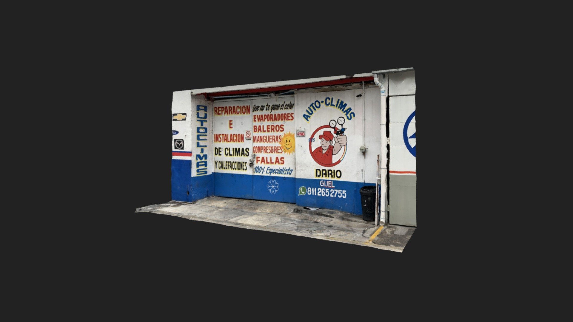 Mexican Auto Repair Shop - Photogrammetry Scan - Download Free 3D model ...