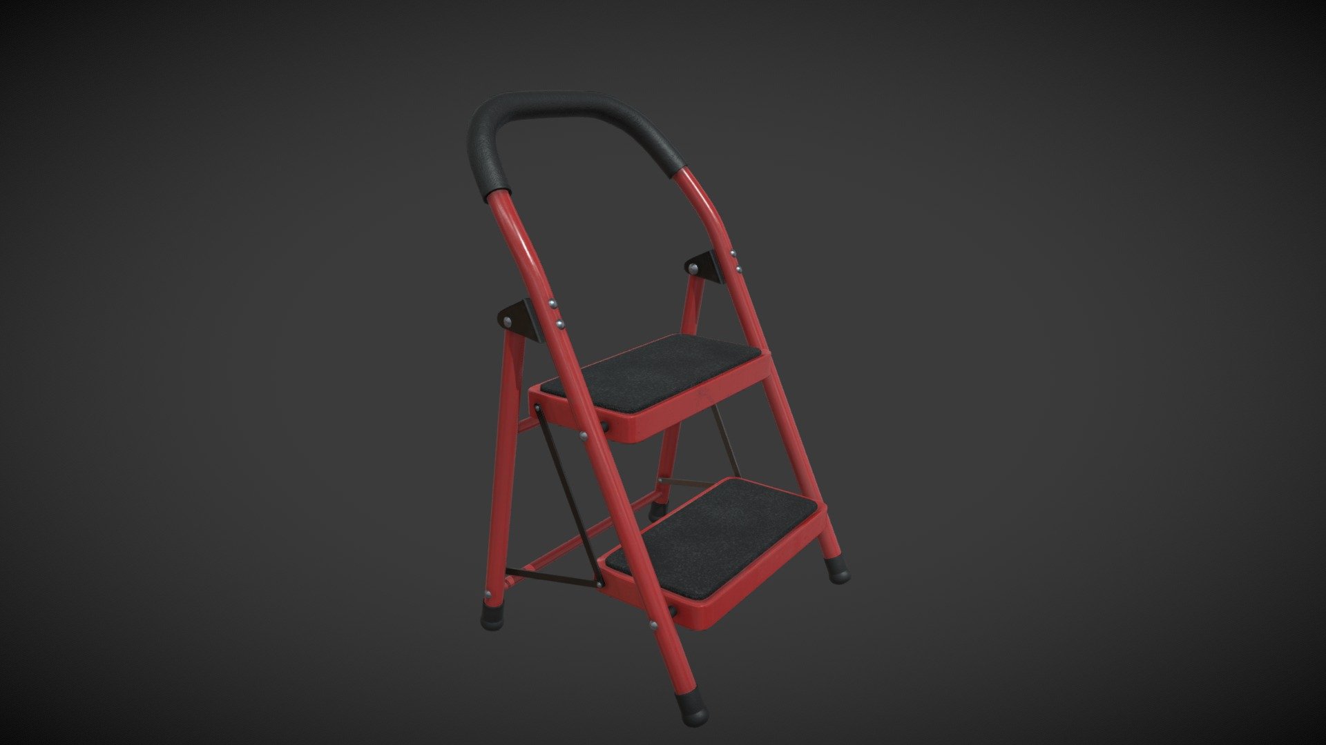 Step Ladder - 3D model by Ryan Koh (@RyanKoh) [6b952f1] - Sketchfab