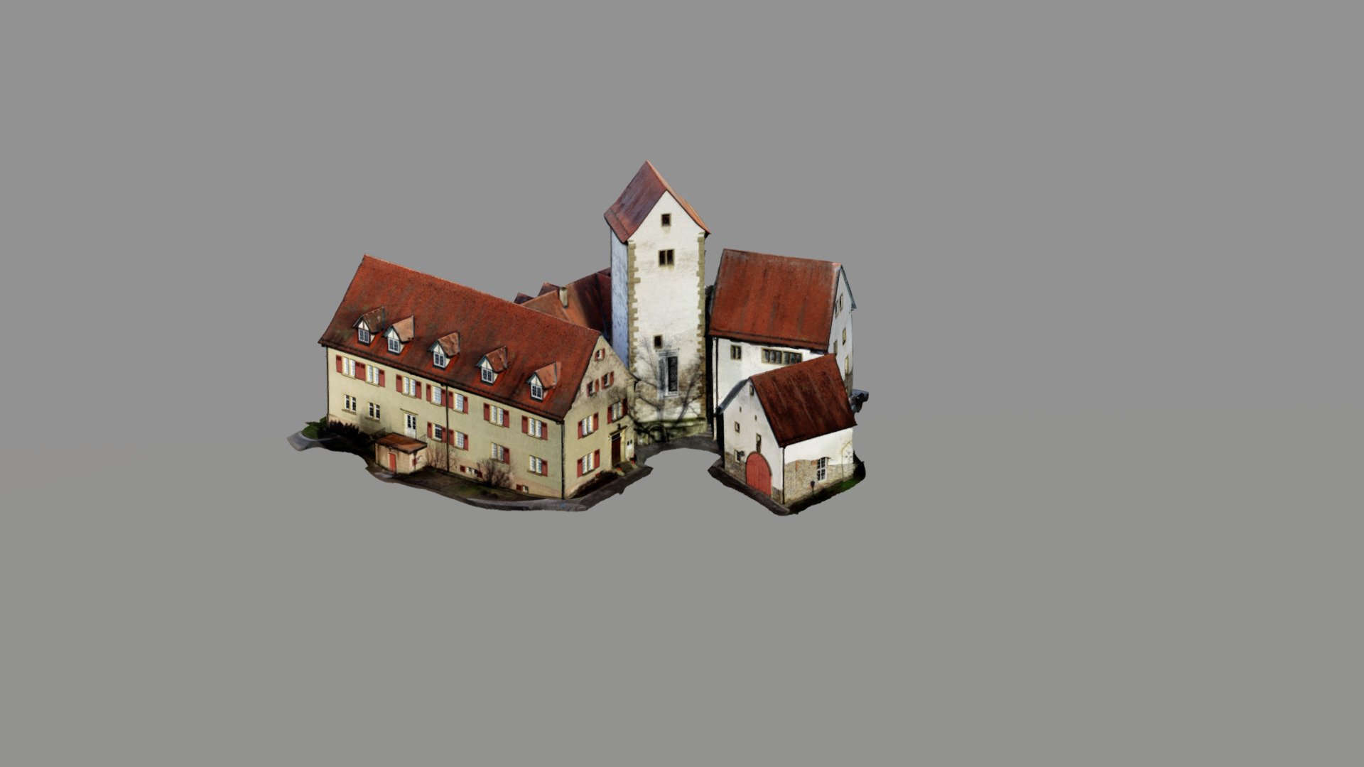 Schloss Neudenau - 3D model by MichaelKoehler [6b957e8] - Sketchfab