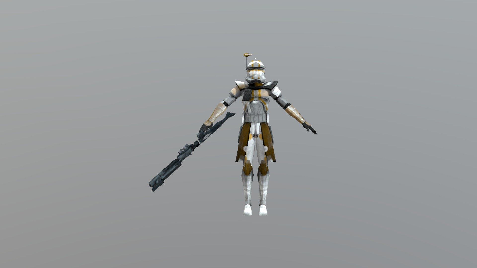 clone-trooper-v3 - 3D model by aidenkimosh [6b98004] - Sketchfab